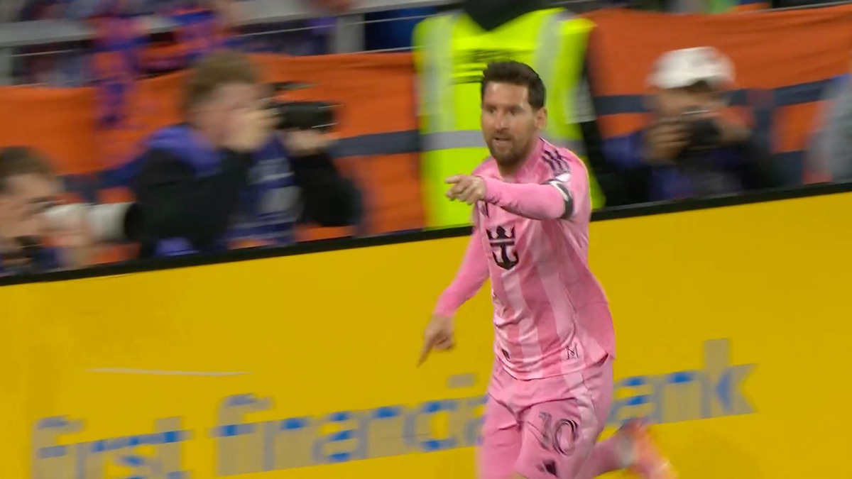 ‎Goal: Messi vs. CIN, 19' – Watch MLS Highlights