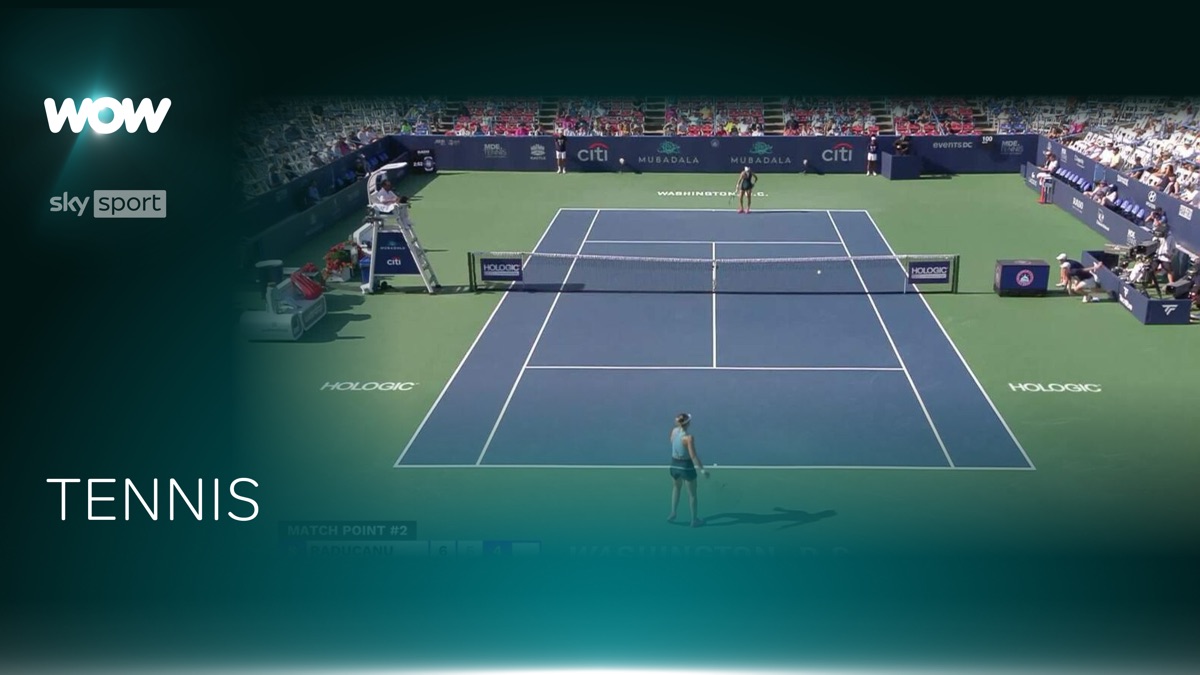 ‎Emma Raducanu - Paula Badosa - die Highlights | WTA Washington - Apple TV