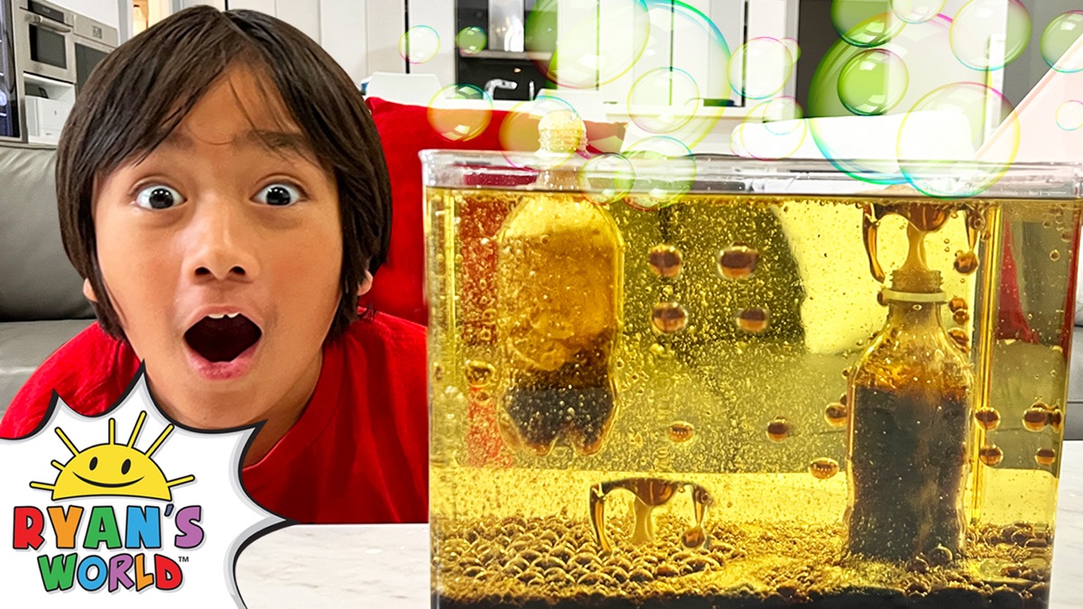 DIY Lava Lamp Experiment With Ryan! - Ryan's World (Season 3, Episode ...