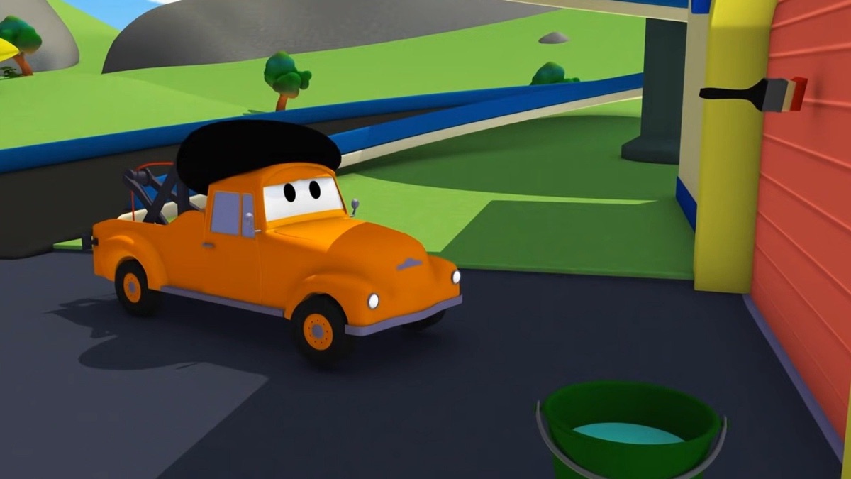 Grumpy Flavy gets Stuck /Jerry the Racing Car - Tom la dépanneuse ...