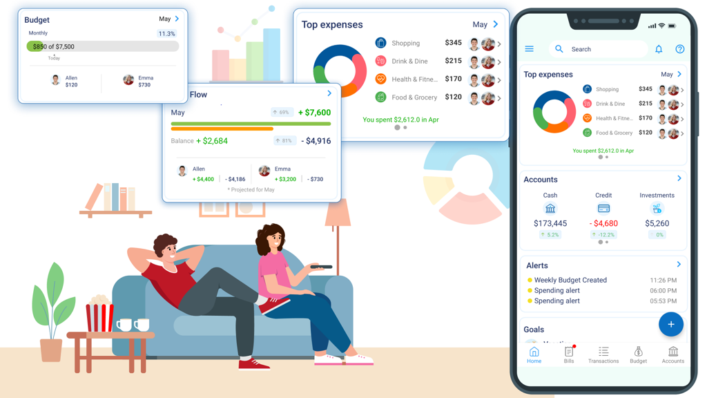 All New Family Budgeting - App Store Major Update by Bill Organizer ...