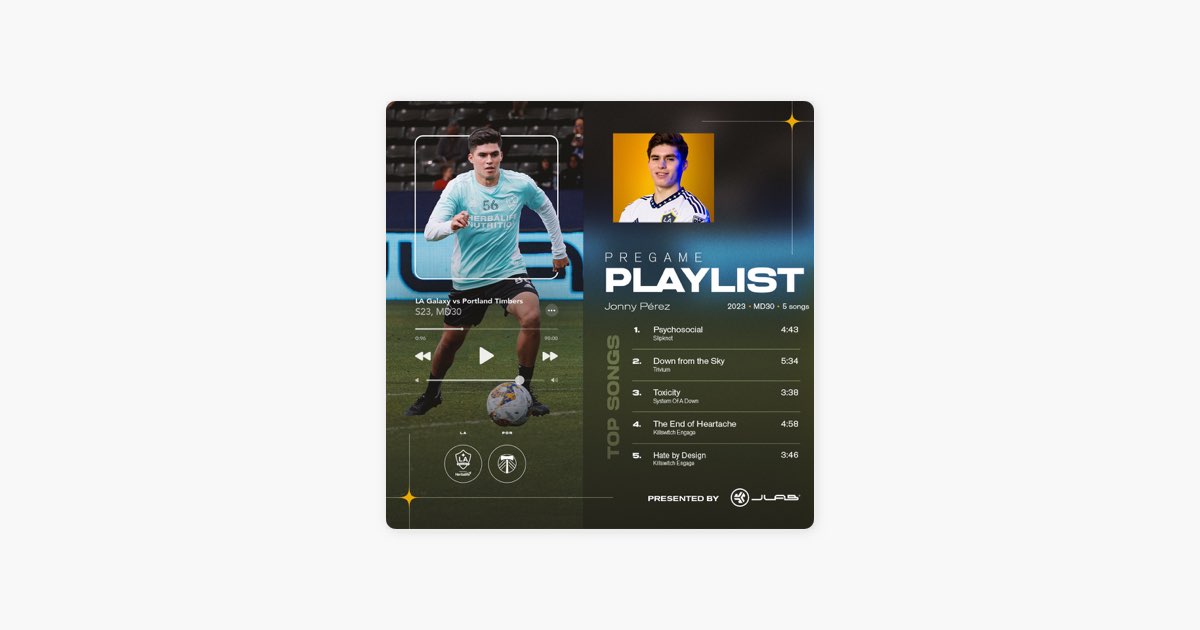 ‎Pregame Playlist presented by JLab Audio: Jonny Pérez by LA Galaxy ...