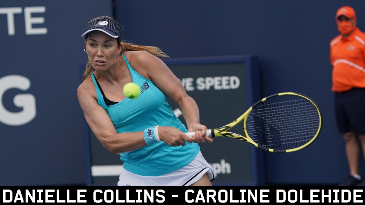 Danielle Collins - Caroline Dolehide - Apple TV (IT)