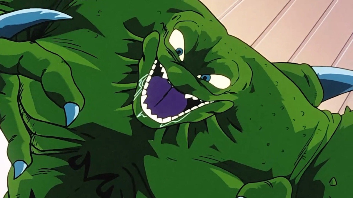 Goku à pleine puissance. Prends ça, Yakon ! - Dragon Ball Z (saison 2 ...