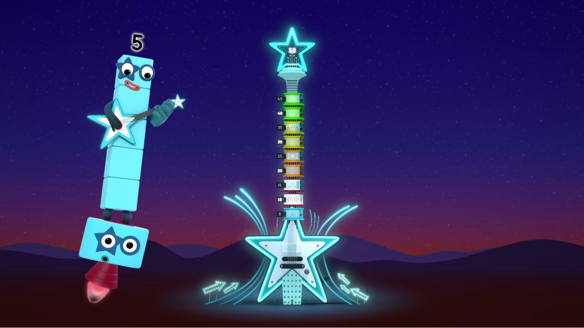 ‎Sky High Fives - Numberblocks (temporada 5, episodi 25) - Apple TV (ES)