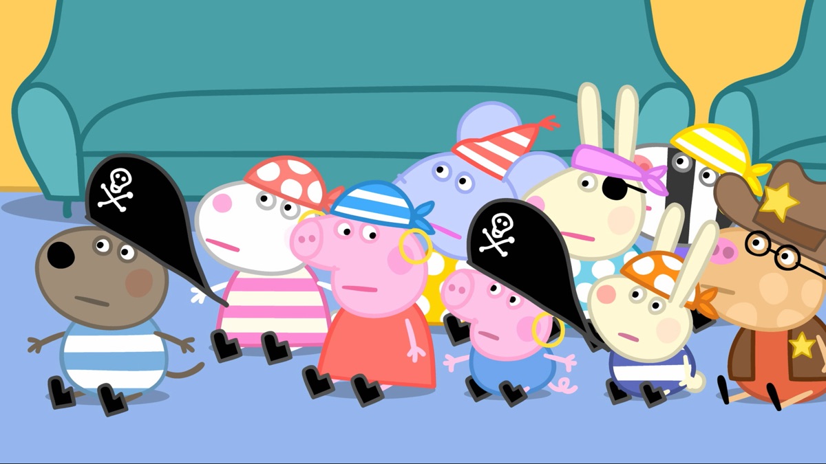 Danny's Pirate Party - Peppa Pig (Series 3, Episode 416) - Apple TV (PL)