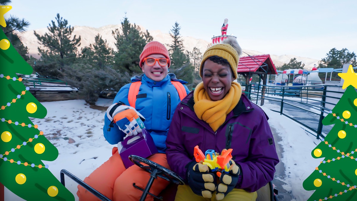 Blippi & Meekah Deliver Gifts with Santa the Musical - Apple TV (UK)