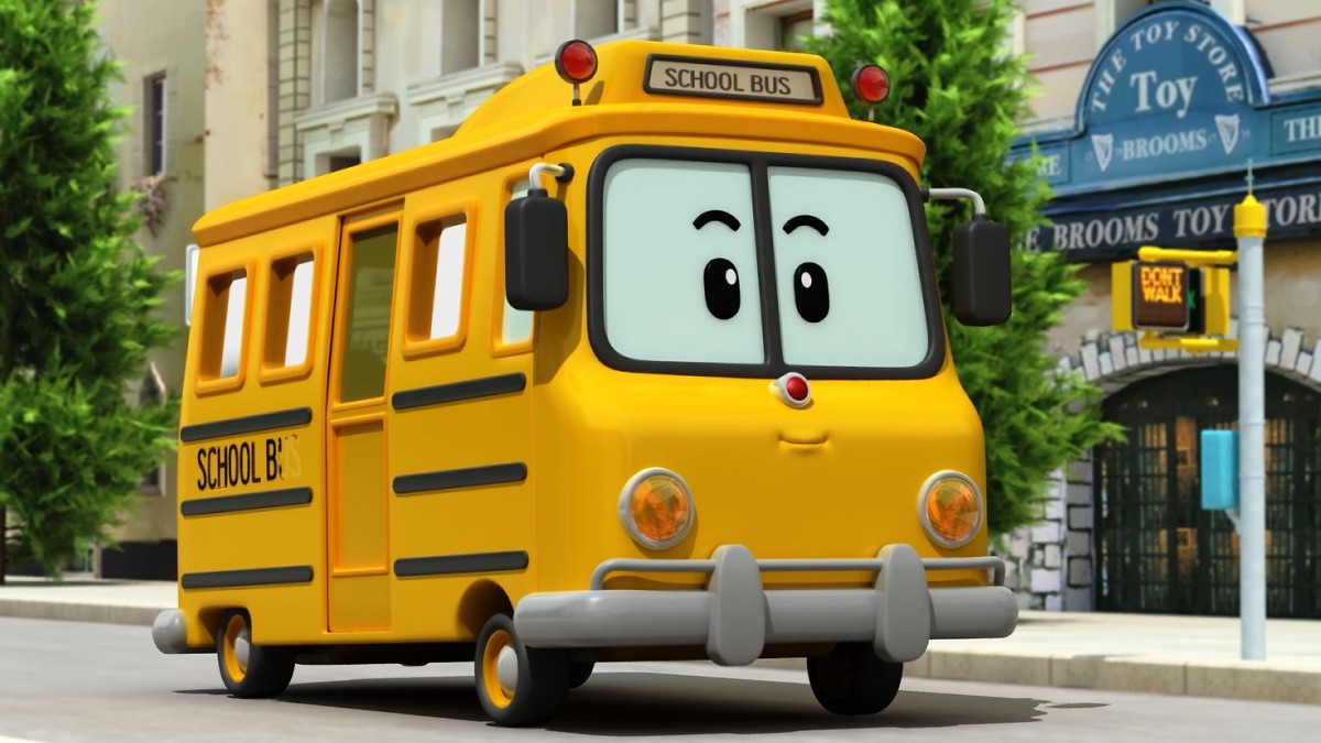 ‎School Bus Safety Song - Robocar Poli Car Song (Series 1, Episode 205 ...
