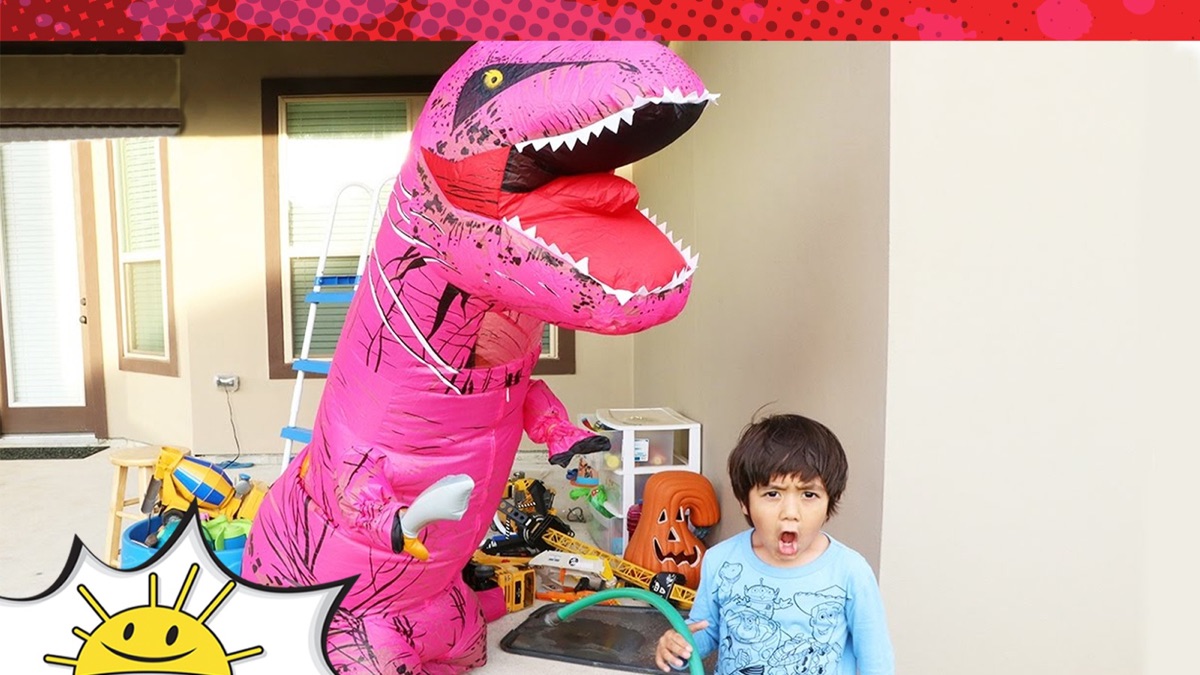 Ryan's Battles a Dinosaur! - Ryan's World (Series 16, Episode 57 ...