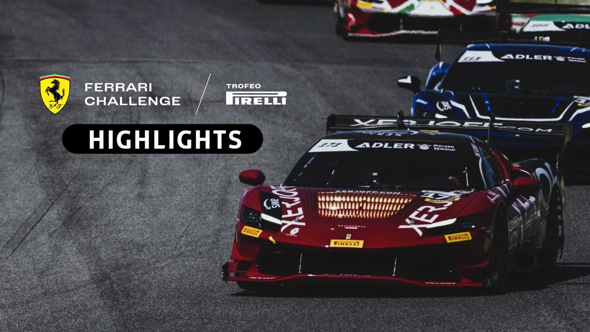 Ferrari Challenge Europe Highlights 2025 - Apple TV (NZ)
