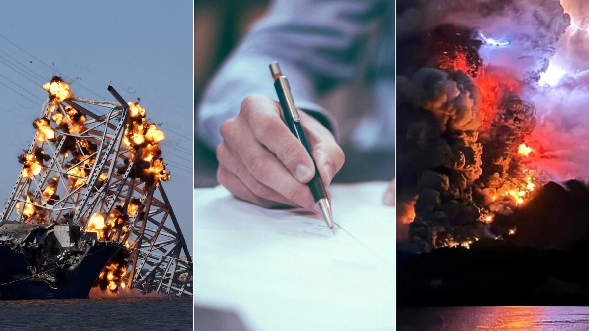 Baltimore bridge demolition, scrapping sick notes, Indonesia volcano ...