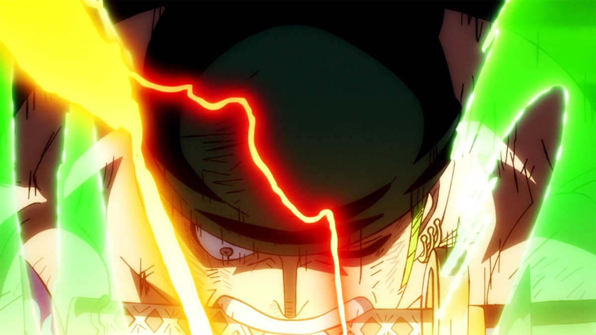 ‎The Three-Sword Style of the Supreme King! Zoro vs. King - One Piece ...