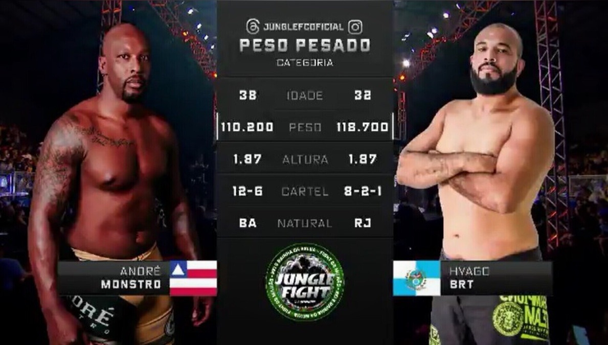 ‎Jungle Fight 140: André Monstro x Hyago Vieira Silva - Jungle Fight (Temporada 140, Episódio 10 ...