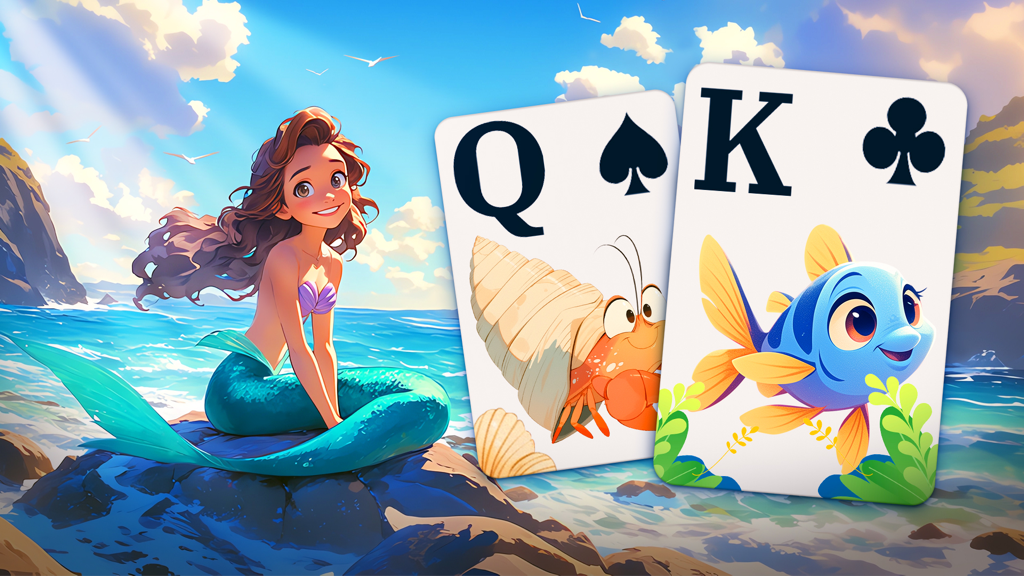 Aqua Mermaid Odyssey - App Store Challenge by Vita Solitaire for Seniors | AppsHunter