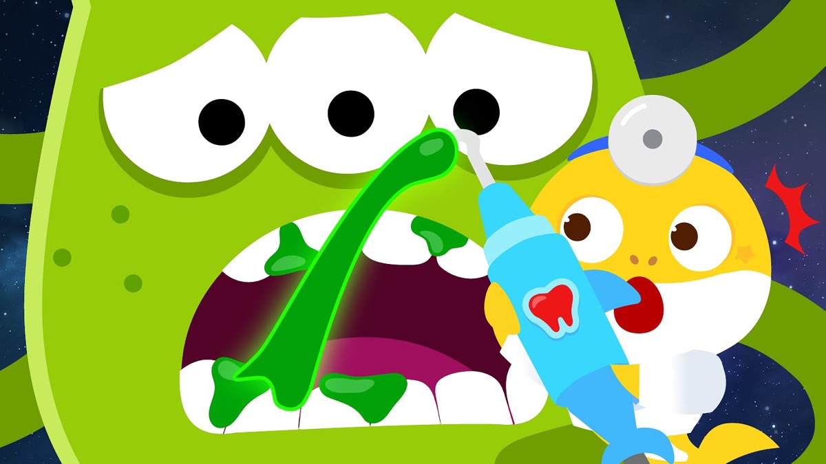 ‎Aliens Go to the Dentist, Too?! - Pinkfong! Baby Shark Dentist Play ...