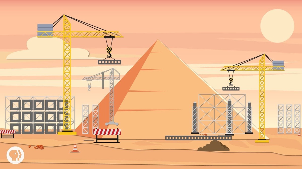 How The Pyramids Were Built - It's Okay To Be Smart (Season 4, Episode ...
