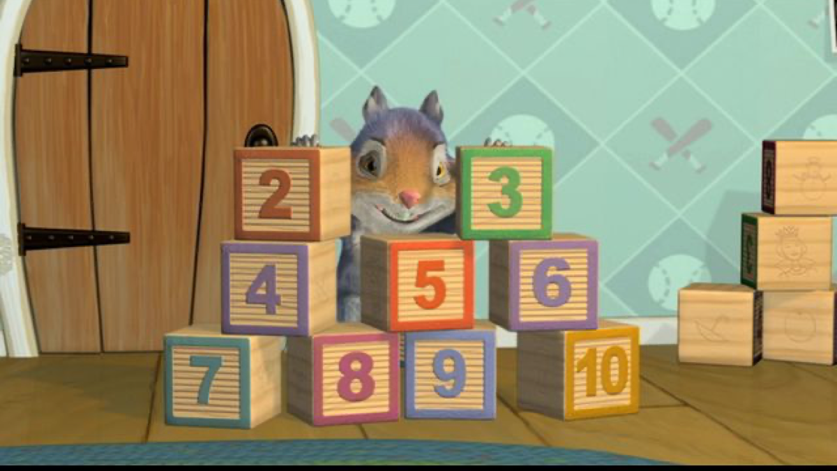 ‎Squirrel's Number Blocks Counting by Waterford’s Rusty & Rosy and ...