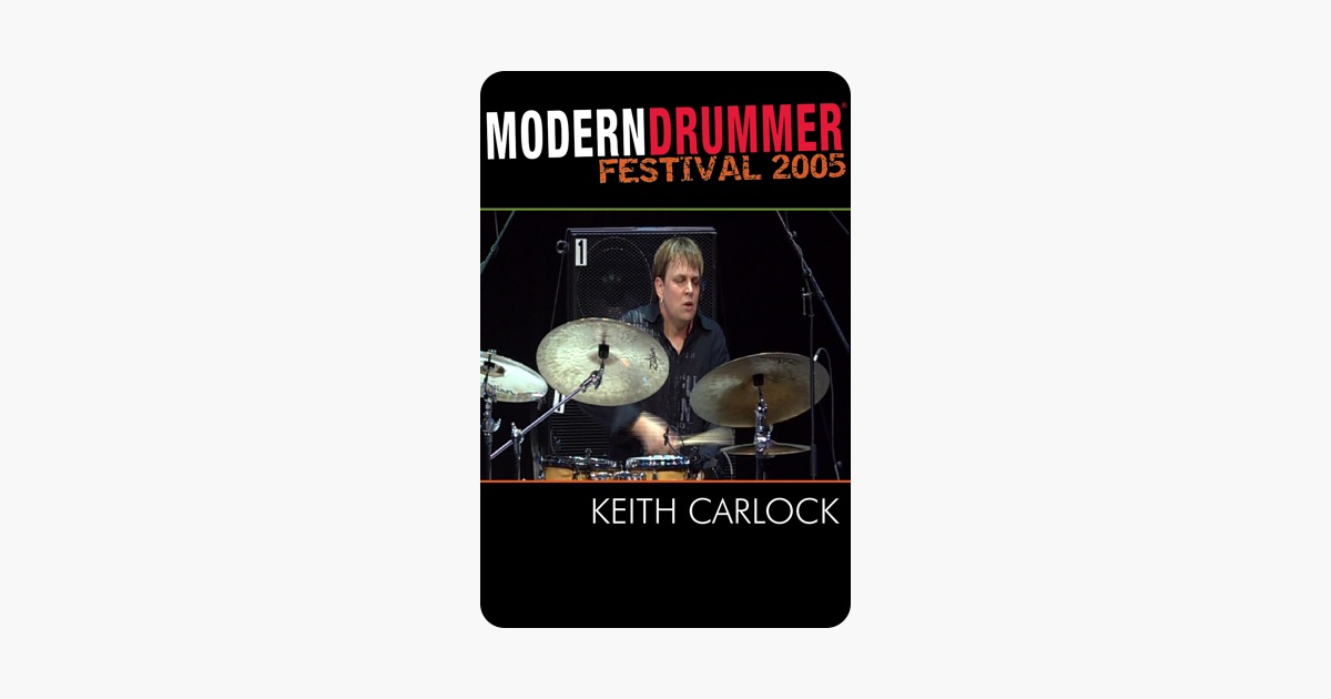 Modern Drummer Festival 2005: Keith Carlock on Apple TV