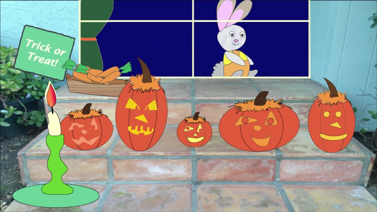 ‎Five Little Pumpkins (Bunnykins Halloween) - Music Video by DidiPop ...