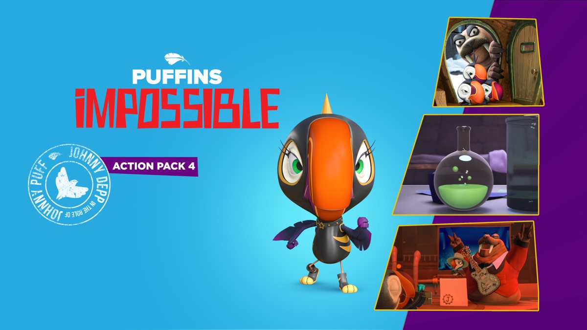 ‎Puffins Impossible: Action Pack 4 - Apple TV
