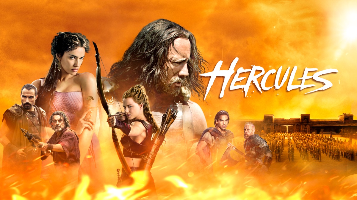 Dwayne Johnson Hercules Movie Poster