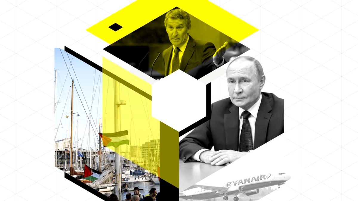 ‎La flotilla Global Sumud parte a Gaza para exigir el fin de un ...