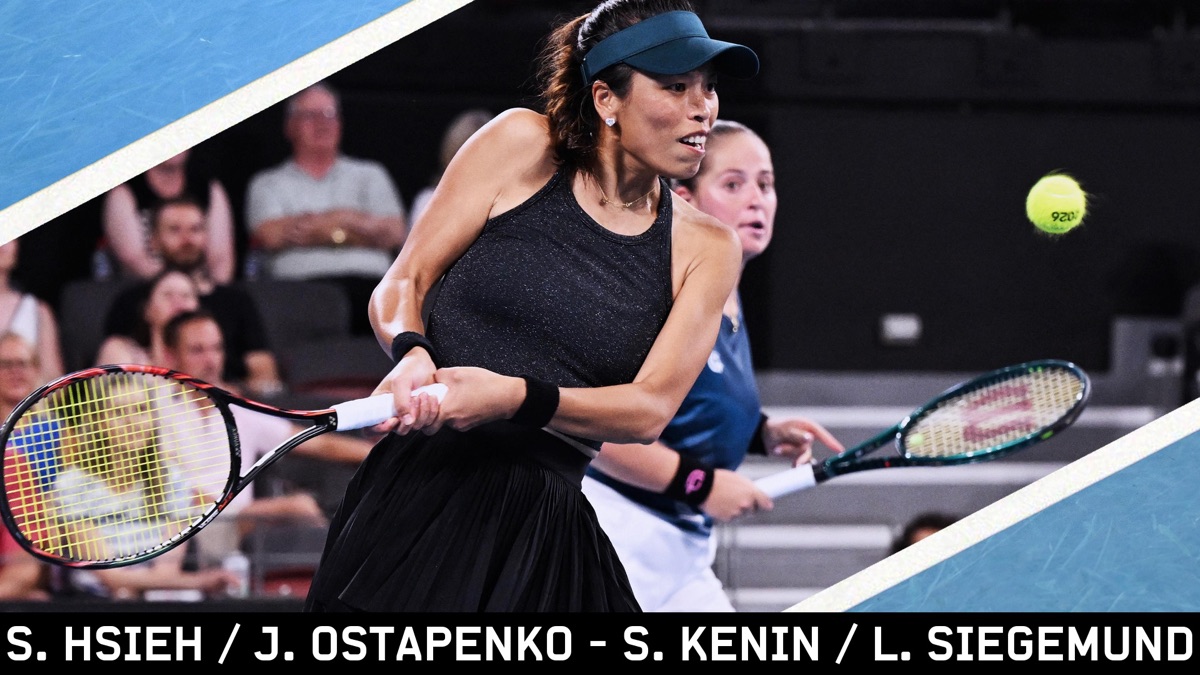 ‎S. Hsieh / J. Ostapenko - S. Kenin / L. Siegemund - Apple TV