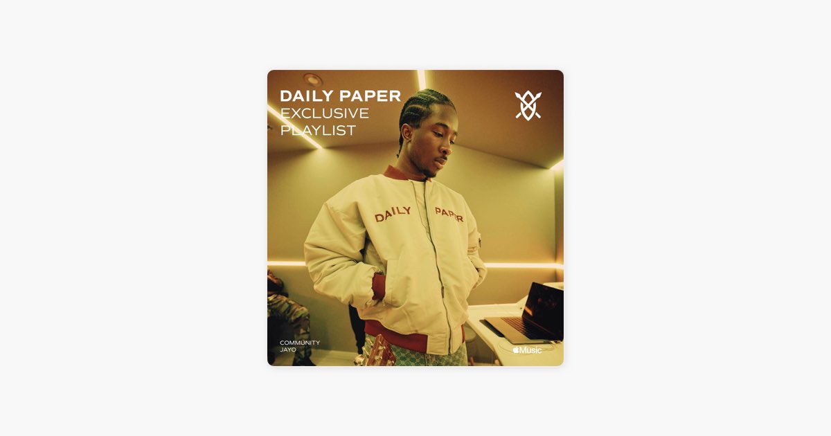 ‎Daily Paper Exclusive: JayO by Daily Paper - Apple Music