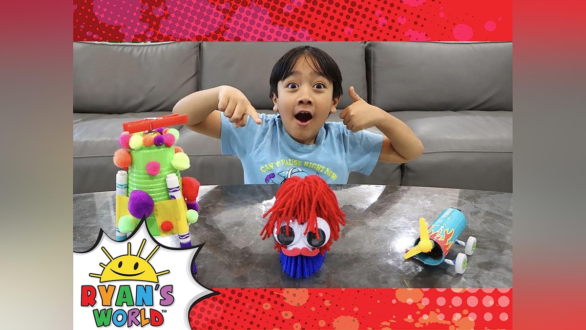 Ryan's DIY Recycled Robots! - Ryan's World (Season 3, Episode 77 ...