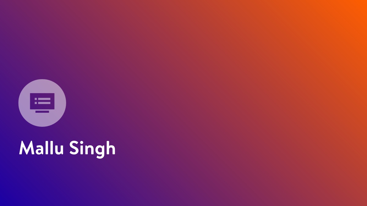 ‎Mallu Singh —Apple TV