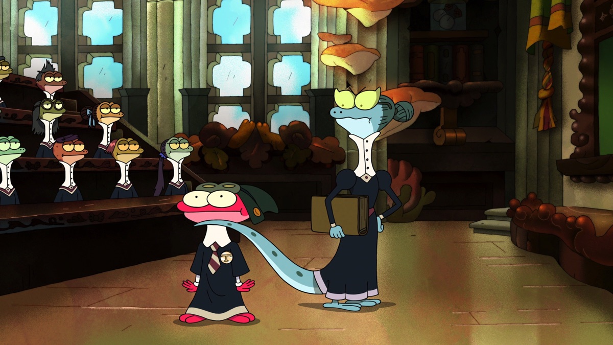 ‎Perdidos en Newtopia / Sprig y su educación - Amphibia (temporada 2 ...