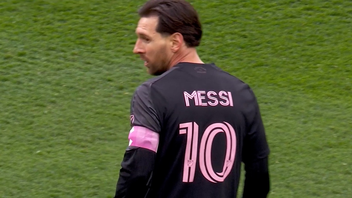 Shot: Messi vs. CLB, 45+1' – Watch MLS Highlights (UK)