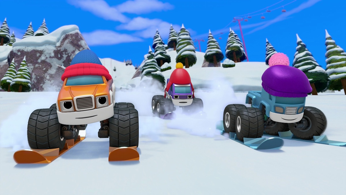 Snow Rescue Blaze - Blaze and the Monster Machines (Series 6, Episode ...