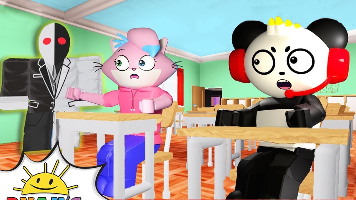 School Story In Roblox with Combo and Alpha Lexa! - Ryan's World ...