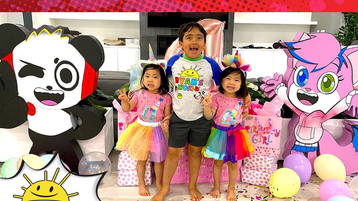 Emma and Kate Turn Four Years Old! - Ryan's World (Series 5, Episode 79 ...