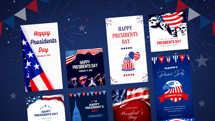 Let's Celebrate Presidents Day - Special Event by Poster Maker ...