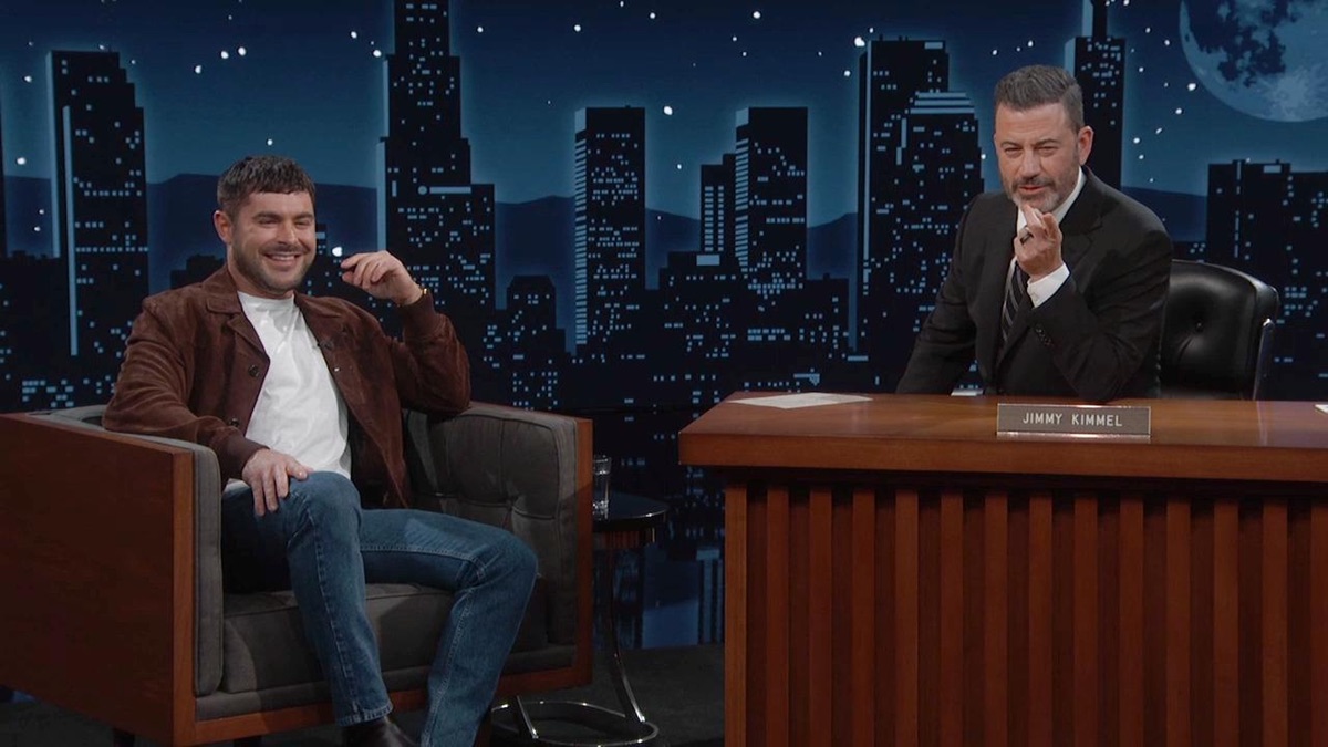 Zac Efron; Jasmine Crockett; Gracie Abrams - Jimmy Kimmel Live - Apple TV