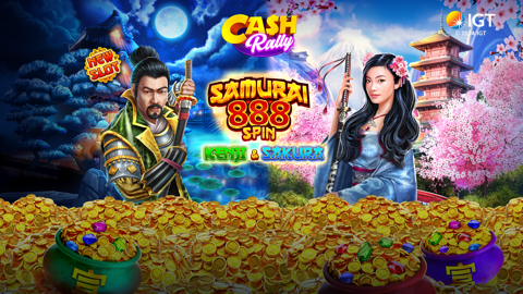 New slot, Samurai 888 Spin! - Premiere by Jackpot Crush | September 14 ...