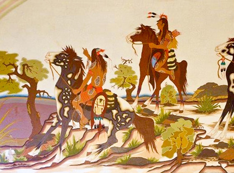 Native American Post Office Murals - Apple Maps