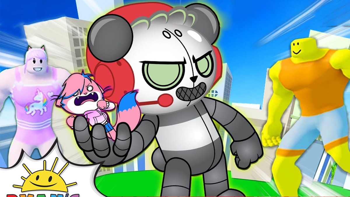 Alpha Lexa and Robo Combo Bulk Up In Roblox! - Ryan's World (Series 18 ...