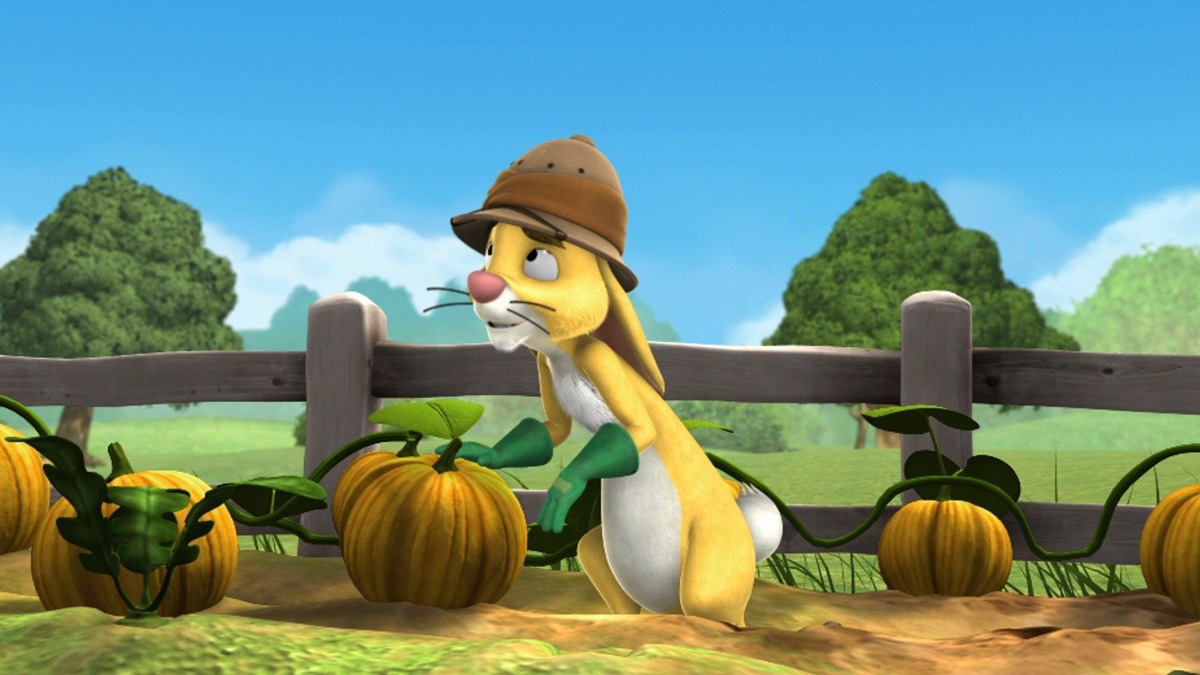 Rabbit Gets Squashed; Topsy Turvy Tigger – My Friends Tigger & Pooh ...