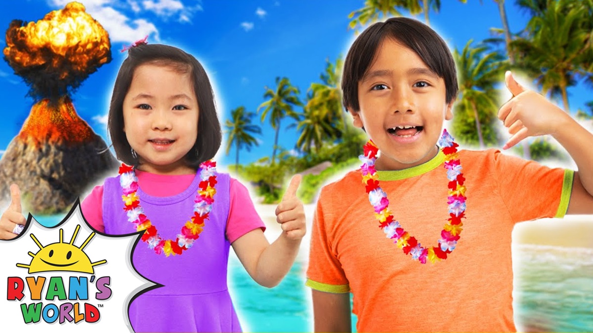 Fun Hawaii Facts for Kids With Ryan! - Ryan's World (Season 3, Episode ...