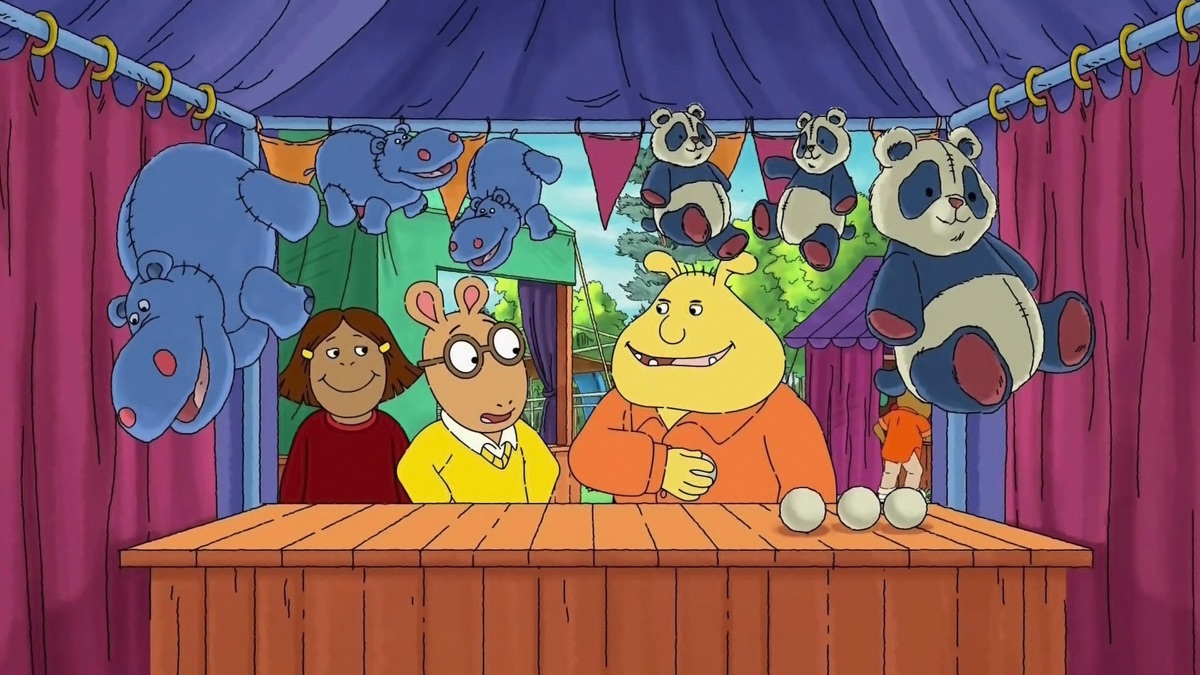 Buster's Book Battle; On the Buster Scale - Arthur (Season 16, Episode ...