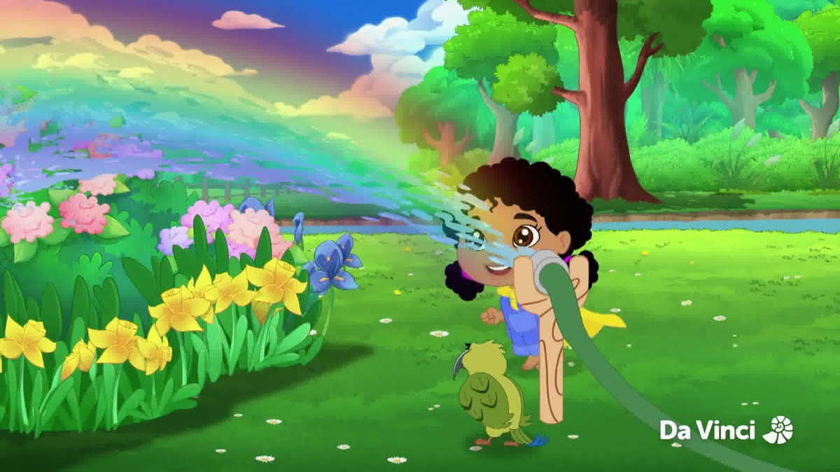 Newts - Growing Grass Heads - Darwin and Newts - Digital Makes (Season ...