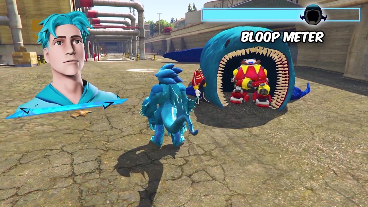 Upgrading Sonic to Bloop Sonic in GTA 5! - Bloo (Season 4, Episode 14 ...