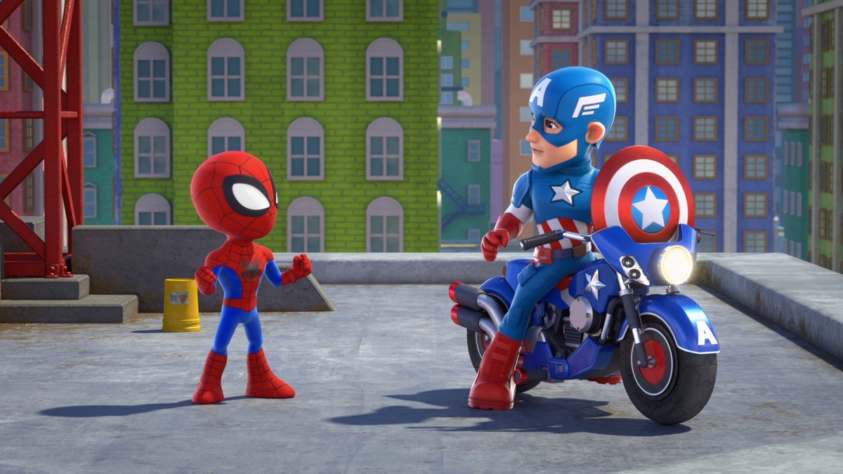 ‎El Capitán América al rescate - Conoce a Spidey y sus Sorprendentes ...