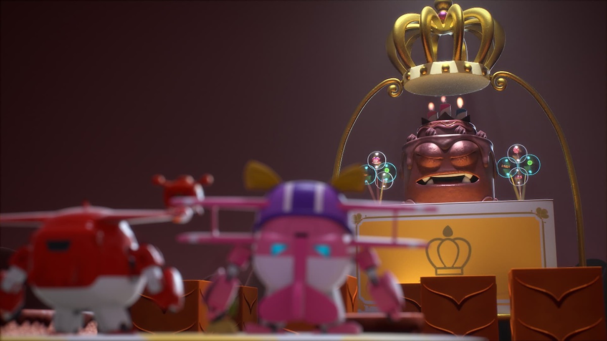 Busan Video Game Adventure / Mighty Mammoth Sleigh - Super Wings ...