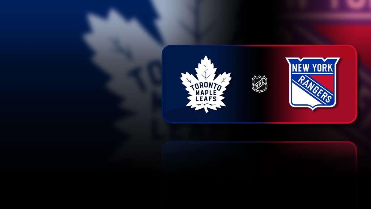 New York Rangers vs. Toronto Maple Leafs - NHL Hockey - Apple TV