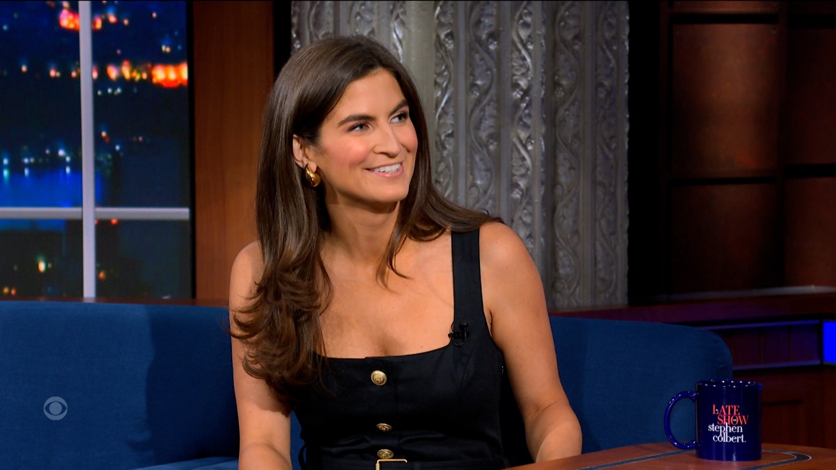 Kaitlan Collins / Walton Goggins - The Late Show with Stephen Colbert ...