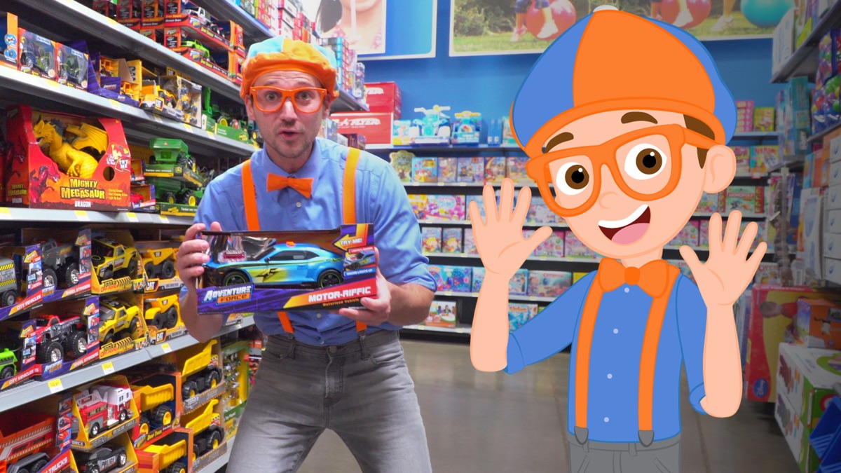 ‎Learn Colors At The Blippi Toy Store – Blippi - Videos for Kids ...